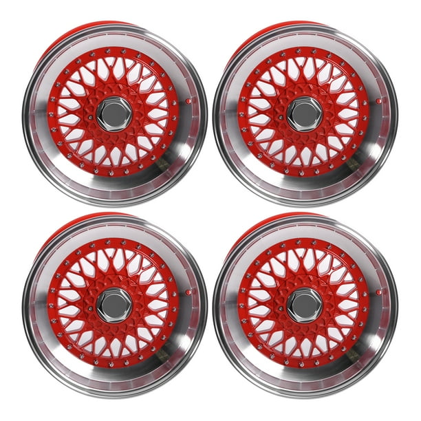 Ikon Motorsports (4) 17X10 +30 5X100 / 5X114.3 Step Lip Deep Dish Mesh ...