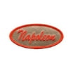 Touche Name Tag Patch Novelty Pink Symbol Sign Embroidered Iron On ...