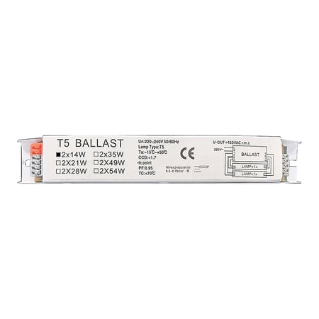 220-240v Wide Voltage T5 Electronic Ballast Fluorescent Lamp Ballasts ...
