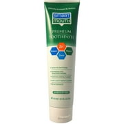 SmartMouth Premium Zinc Ion Toothpaste, Mild Mint 6 oz - Walmart.com ...