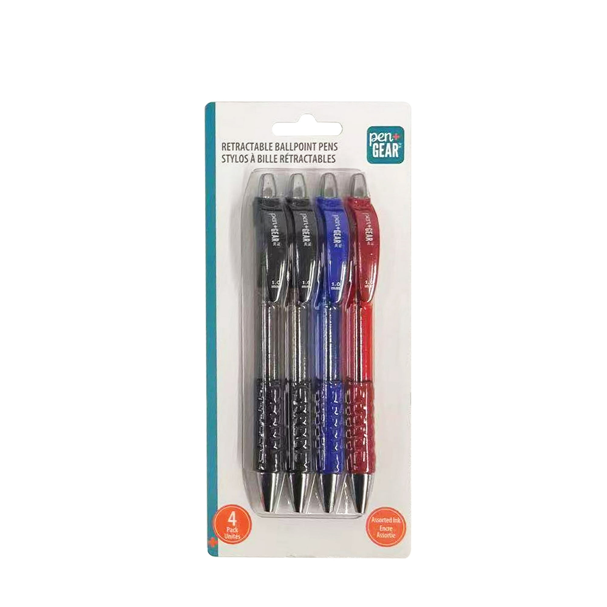 Click here for Pen + Gear Pl P+G 4pk Bp Rt Bus  1.0mm prices