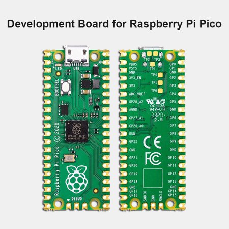 Clairlio For Raspberry Pi PICO Development Board Kit 264KB Low-Power ...