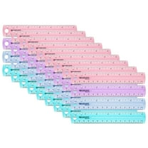 Westcott Plastic Ruler, 6 in, Assorted Colors, Pack of 36 - Walmart.com