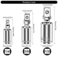7pcs Socket Adapters Set General Joint Ratchets Accessories Corrosions ...
