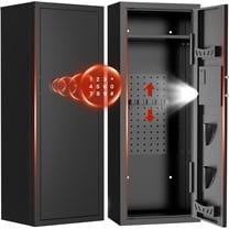 SUNCROWN 2-4 Gun Safe, Gun Cabinets for Rifles and Shotguns, Rifle Gun ...