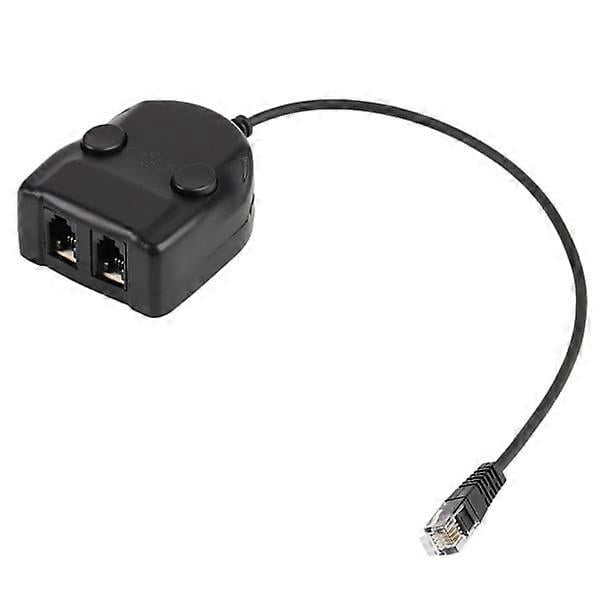 Crystal Headset Phone Training Box Splitter Adapter Volume Control ...