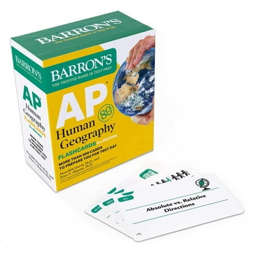 AP Human Geography Flash Cards (Cards) - Walmart.com