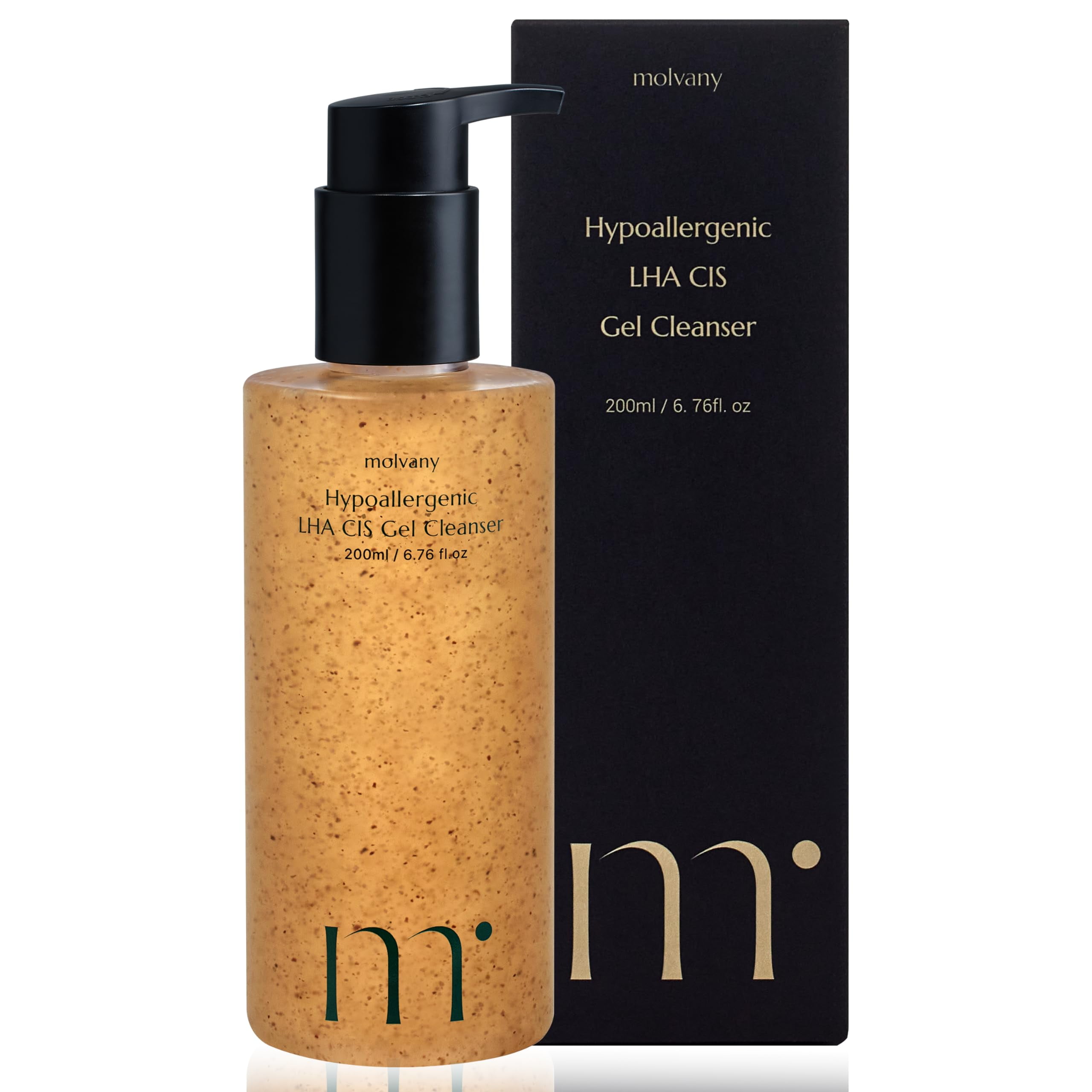 Gel limpiador molvany LHA CIS de bajo pH, 200 ml, reductor de poros ...