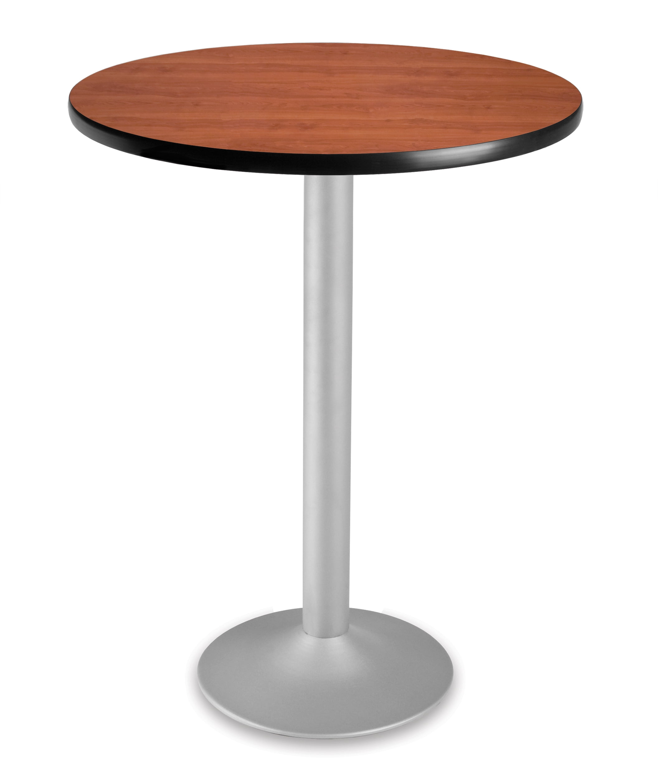 OFM Model CFT30RD 30" Round Folding Cafe Height Table with Pedestal ...