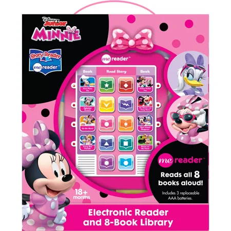 Disney Minnie Mouse - Me Reader Electronic Reader and 8 Sound Book ...
