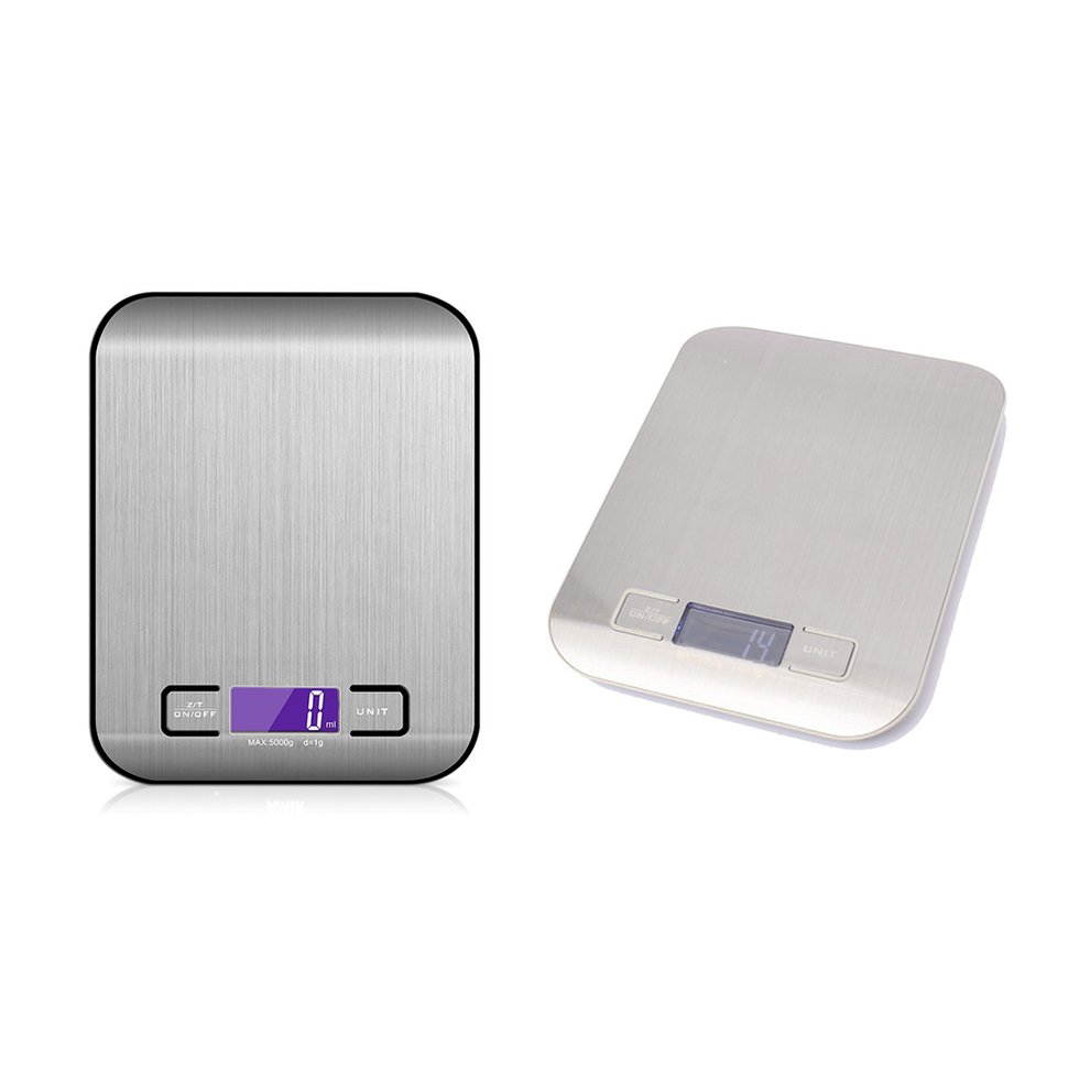 Digital Kitchen Scale Multifunction Rechargeable Food Scale with LCD ...