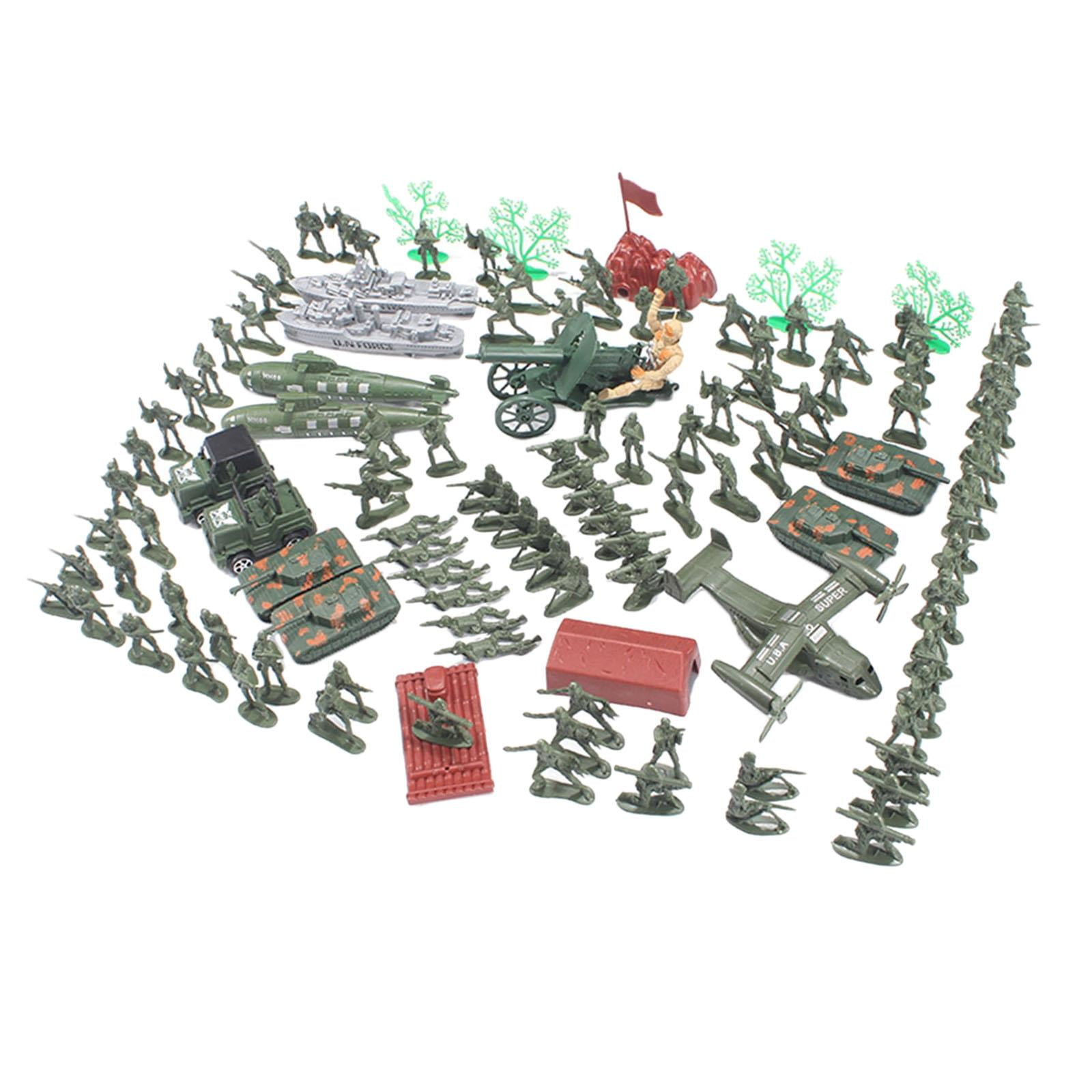 Click here for Klkcms 120 Pieces Soldiers Figures Set Hobby Toy C... prices