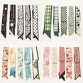 ERDOUY Elegant Personalized Scarf, Long Scarf, Headband Binding Bag ...
