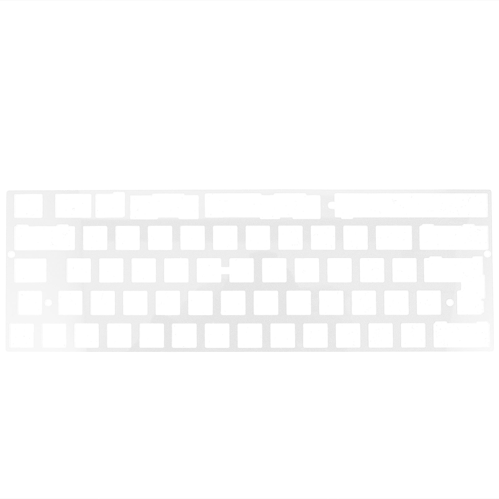 PENIKOKO White Mechanical Keyboard Positioning Board for 60 Percent ...