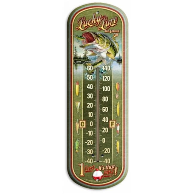 American Expedition THRM-411 17 inch Tin Thermometer - Lucky Lure Bait ...