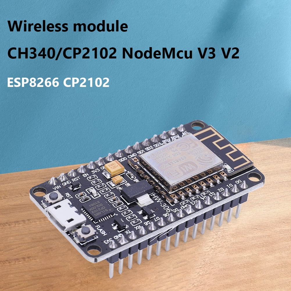 Módulo Inalámbrico ESP8266 Módulo WiFi CP2102 Placa de desarrollo programable (ESP8266 CP2102 ...