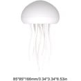 LED Jellyfish Lamp RGB Gradient Jelly Fish Light Lamp Voice Control ...