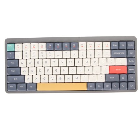 Keyboard, 84 Keys BT 5.0 PBT Keycaps 21 Backlight Modes Mechanical Red ...