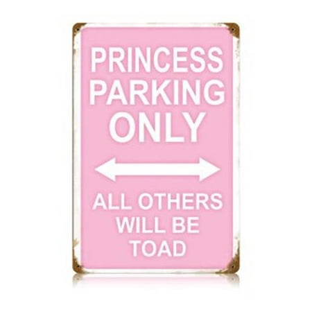 Past Time Signs V412 Princess Parking Street Signs Vintage Metal Sign ...
