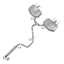 Northeastern Exhaust Intermediate Pipe, Resonator Pipe & Pair of ...