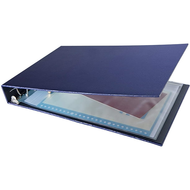 7 Ring Check Binder, 3-On-A-Page Business Checkbook Holder, 500 Checks ...