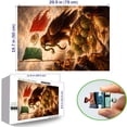 1000-Piece Adult Wood Jigsaw Puzzle, Mexican Aztec Eagle and Flag Art ...