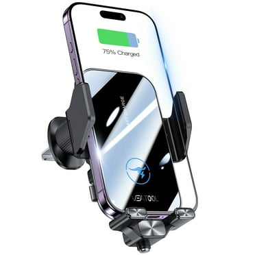 DIGITNOW Wireless Car Charger Phone Mount with Fast Charging and Auto ...