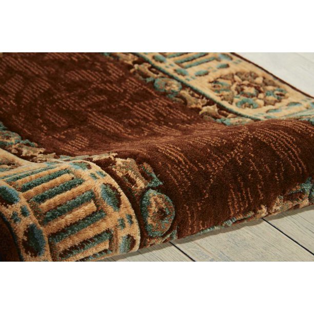 Nourison Vallencierre Brown Area Rug VA27 8' x 8' - Walmart.com ...