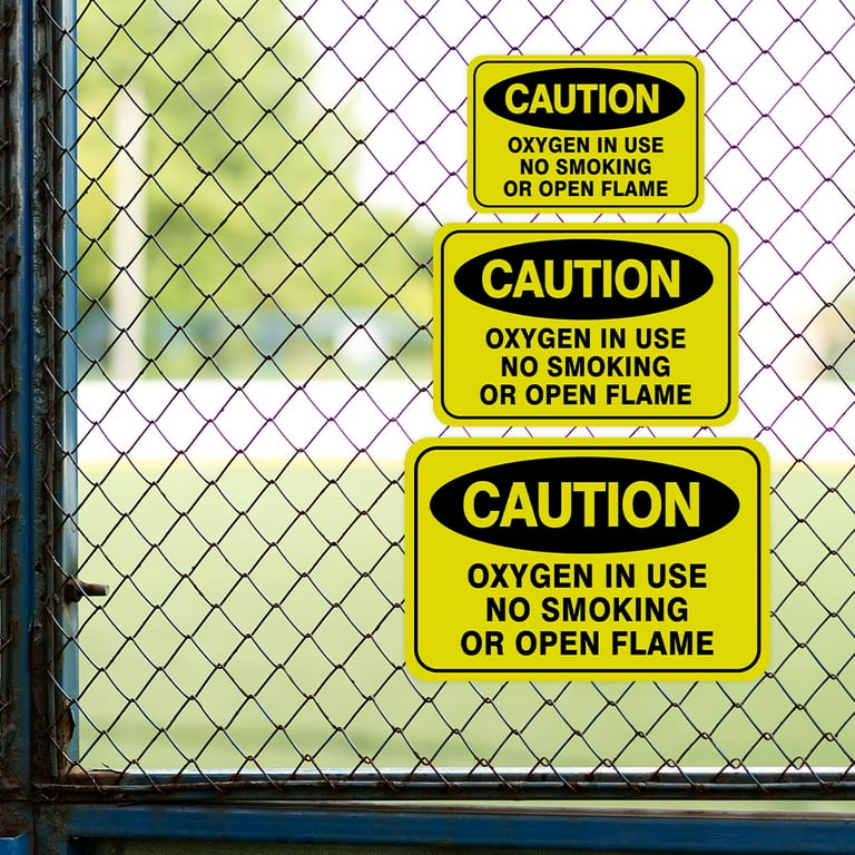 24x24 Inch Reflective Aluminum Traffic Warning Signs Octagon 4-Pack ...