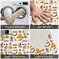 Bathroom Rugs Non Slip Washable - Sheep Chicken Carrot Hedgehog Duck ...