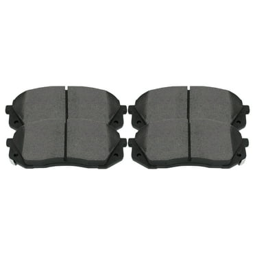 AutoShack Rear Ceramic Brake Pad Kit Driver and Passenger Side Replacement for Kia Sportage ...