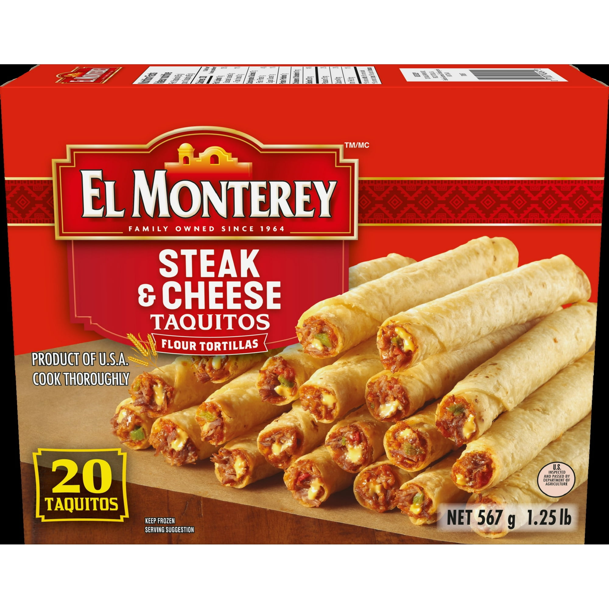 Click here for El Monterey Frozen Steak & Cheese Taquitos 0 prices