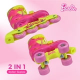 Barbie Unisex Adjustable Roller Skates, Pink, 13.50 in - Walmart.com