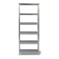 Homestyles Bold Stainless Steel Six Tier Shelf - Walmart.com