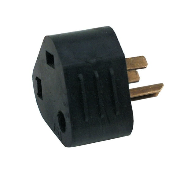 Valterra A10-0014VP Mighty Cord Adapter Plug - 15AM to 30AF, Black ...