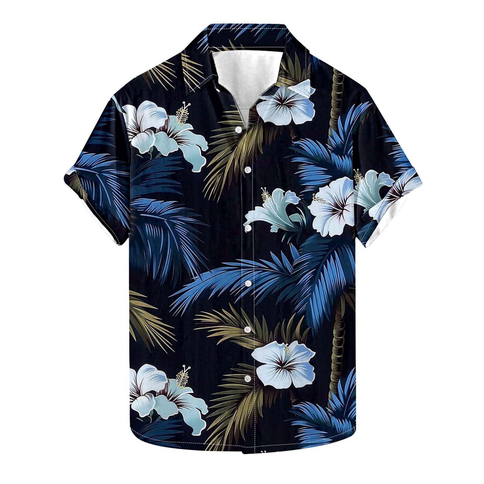 Click here for Txeol Mens Hawaiian Tropical Shirt Short Sleeve Ca... prices
