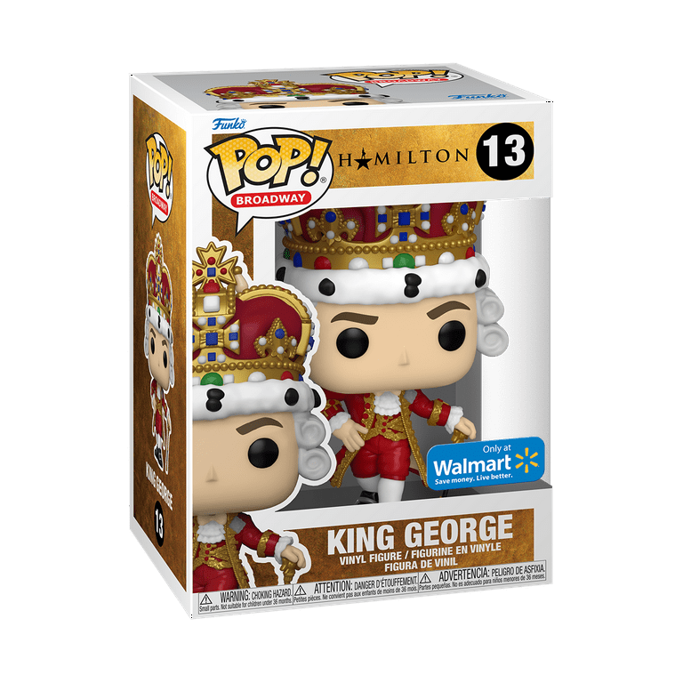 POP Broadway: Hamilton King George Funko Vinyl Figure, 51% OFF
