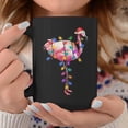 Christmas Flamingo Christmas Lights Santa Hat Elf Coffee Mugs - Walmart.com
