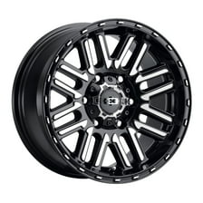 18" Vision Muscle 143 Torque Gunmetal Machined Lip Wheel 18x8.5 5x4.75 ...