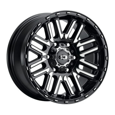 Vision Bane 16x7 5x112/5x114.3 38et Matte Black Wheel - Walmart.com