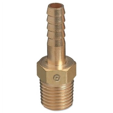 Male Npt Outlet Adaptor For Manifold Pipelines, Brass, Carbon Dioxide ...