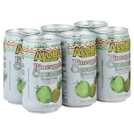 Aloha Maid Natural Drink, 11.5 Ounce (Pack of 24) Choose Your Flavor ...