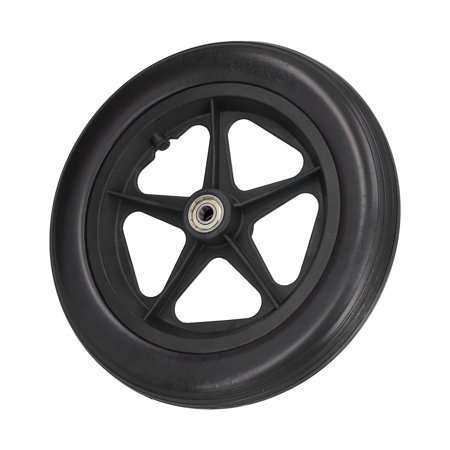 Wheelchair Rear Wheels, 12 Inch Replacement Wheel No Inflatable ...