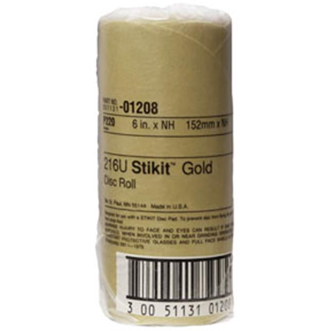 3M 1261 Red Abrasive Hookit Disc, 6 In, P80D, 50 Discs per Box ...