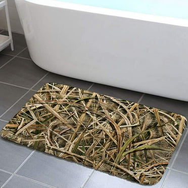 American Flag Hunting Bath Rugs for Bathroom, Western Black and White ...