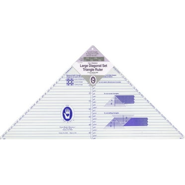 Marti Michell 60 Degree Triangle Ruler, 2-Inch To 6-Inch - Walmart.com