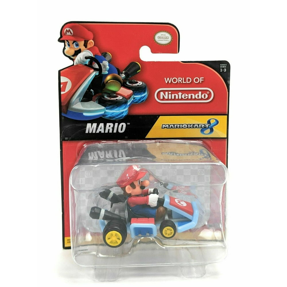 Jakks Pacific Mario Kart 8 World of Nintendo Mini Figure and Vehicle ...