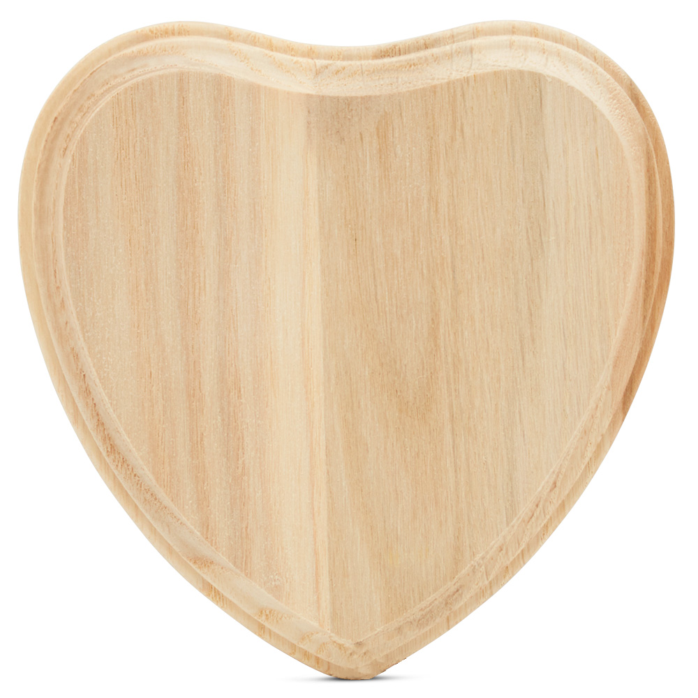 Small Wooden Hearts 5 inch, Pack of 25 Wood Heart, Valentine's Craft ...