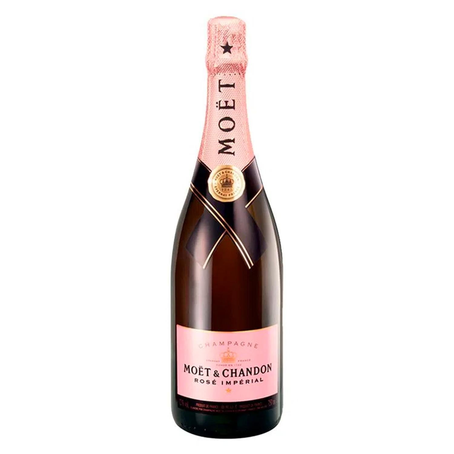 Pack de 2 Champagne Moet & Chandon Rose 750 ml con Estuche | Walmart en ...