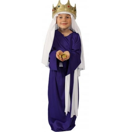 Alexander Costume 60-314-PUR Story Of Christ Gown Child - Purple, Small ...